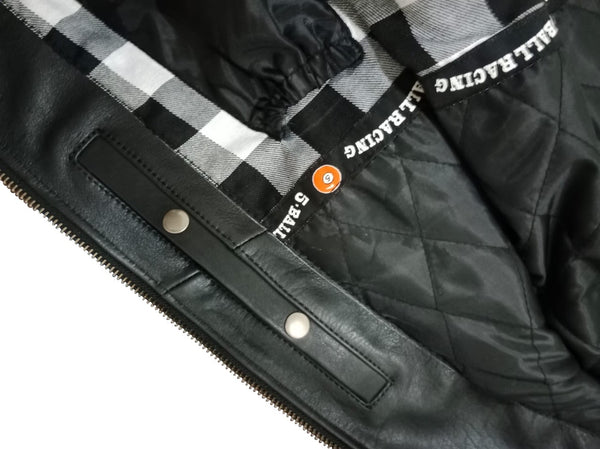Hard Ball Vest – 5 Ball Leathers